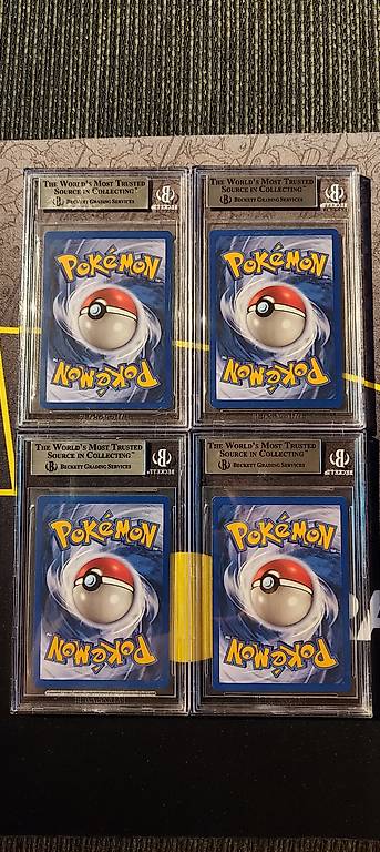 Beckett BGS 9 Pokemon Slab 1st Edition Vulpix Dodu Nebulak im Kanton St ...