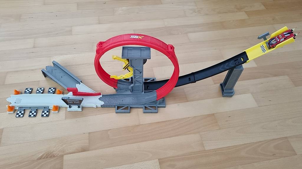 Mattel Disney Pixar Cars XRS Rocket Racing Super Loop Playse Canton ...