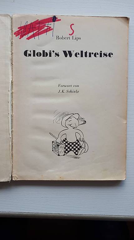 Globis Weltreise, 1. Auflage, 1935, Rarität im Kanton Zürich - tutti.ch