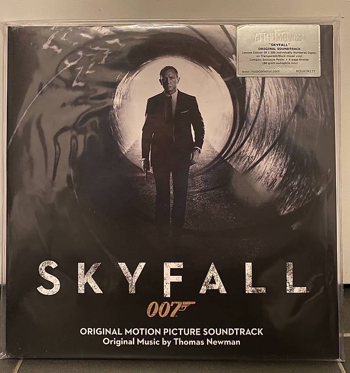 Skyfall_Original Soundtrack_Limited Transparent/Black Vinyl im Kanton ...