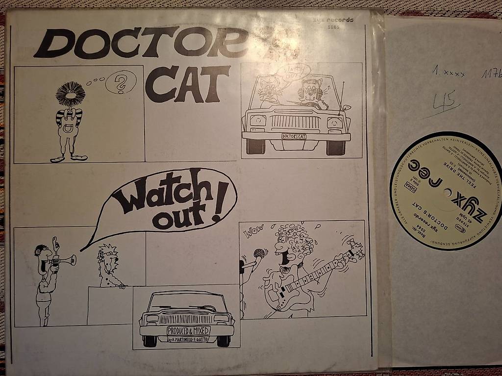 12'' Maxi Doctor's Cat Italo Disco im Kanton Aargau - tutti.ch