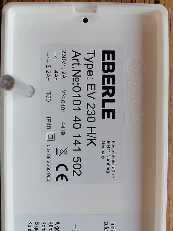 Klemmleisten Eberle EV 230 H/K 3 Stk Canton Argovie - tutti.ch