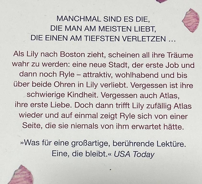 Nur noch ein einziges mal von Colleen Hoover Canton Grisons - tutti.ch