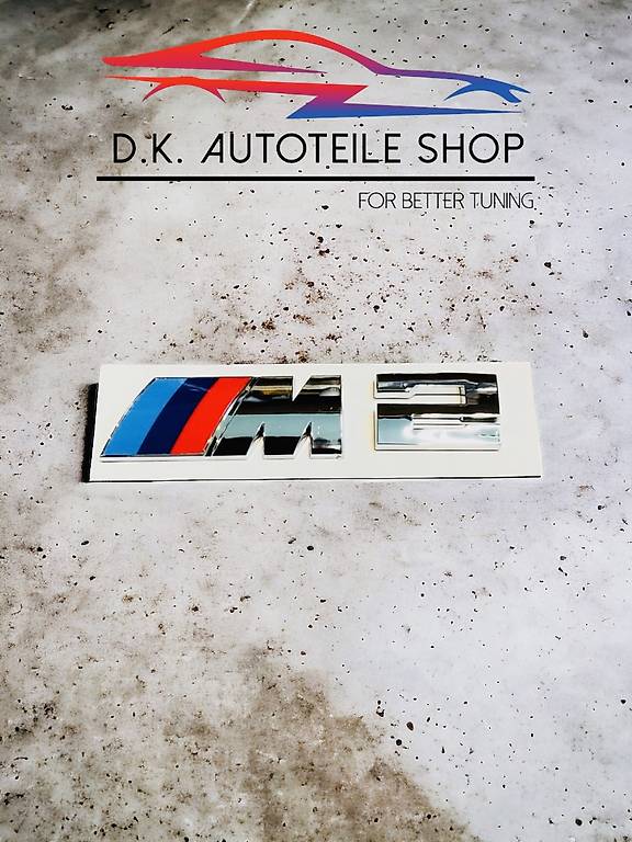 BMW M2 Emblem Logo Schriftzug NEU in Chrom im Kanton Solothurn - tutti.ch