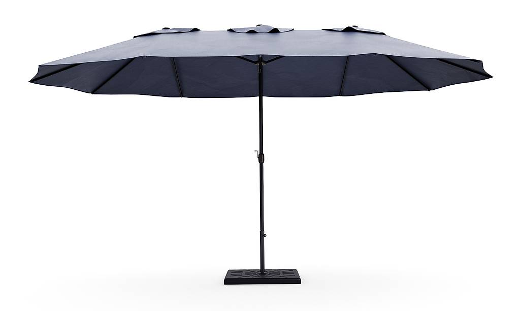 Ombrellone doppio blu 460 x 270 cm (Consegna gratuita) Cantone Ticino ...