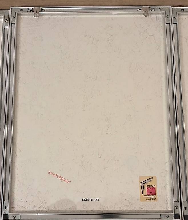 August Macke - Set aus 3 Bildern (Bild inkl. Rahmen) im Kanton Zürich ...