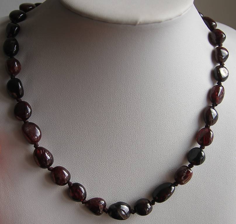 NEU: Granat Schmuck Kette Collier Ohrringe wahlweise im Kanton Bern ...