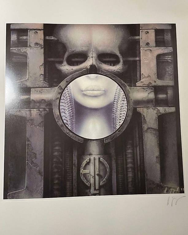 HR Giger Lithographie, ELP, Kunst im Kanton Zürich - tutti.ch