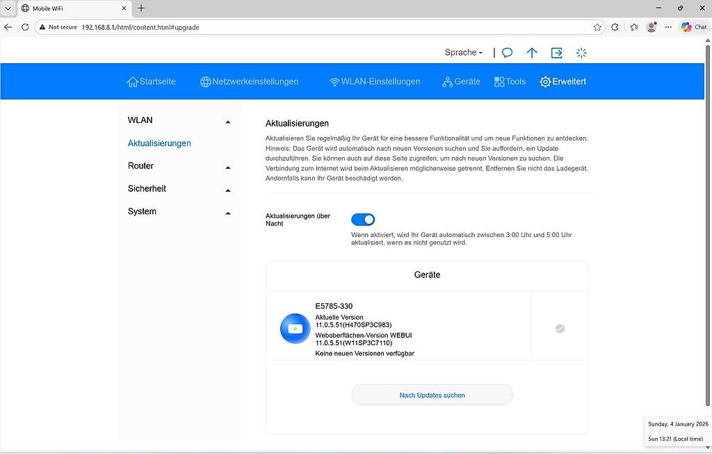 4G LTE Mobile WLAN Router mobiler Hotspot Soyealink E5785 im Kanton Zug ...