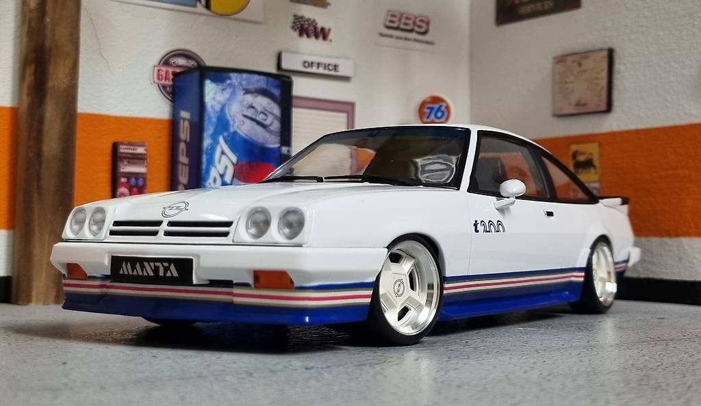 1/18 Opel Manta B i200 Rothmans Livery 1984 Umbau Tuning im Kanton ...