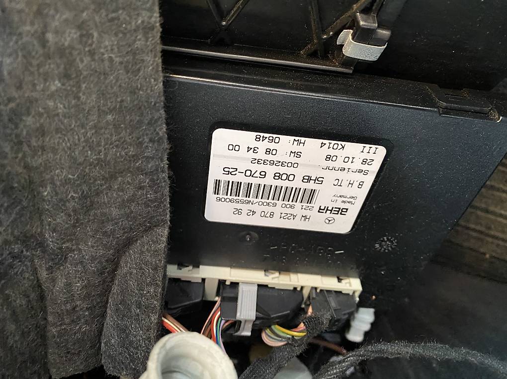 A2218704292 Klimasteuergerät Mercedes S400 Hybrid W221 im Kanton Luzern ...