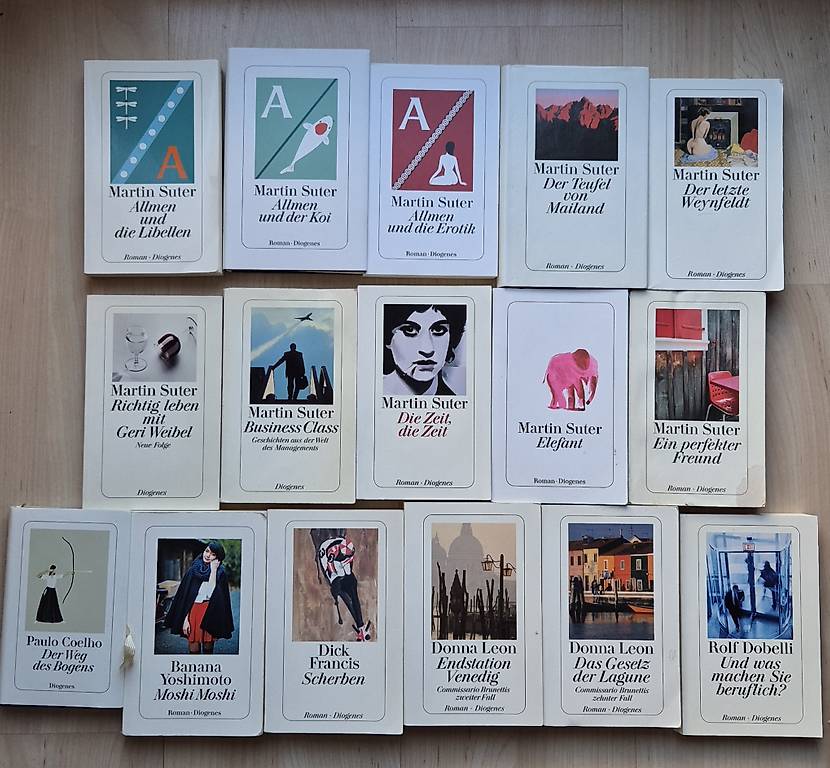 Martin Suter und andere vom Diogenes Verlag im Kanton Zürich - tutti.ch