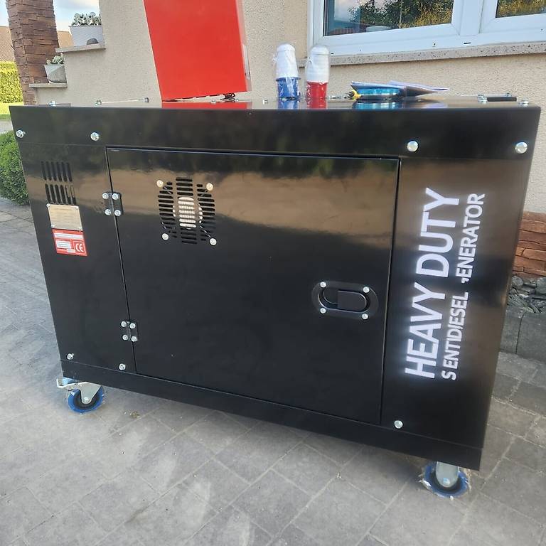 Stromerzeuger, Generator, Stromgenerator, Aggregat, 11 kVA Canton Berne ...