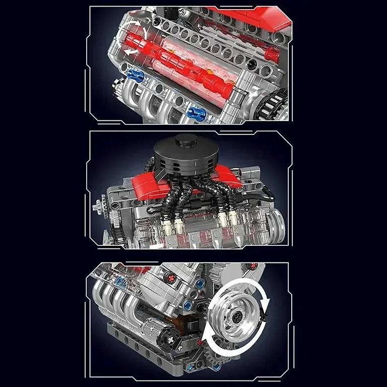 Mould King V8 Motor Bausatz elektrisch, neu im Kanton Bern - tutti.ch