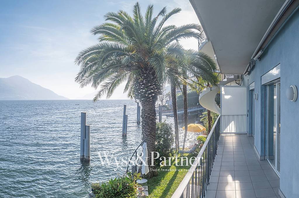 Porto Ronco - luminoso 3.5 locali sul lago im Kanton Tessin mieten ...