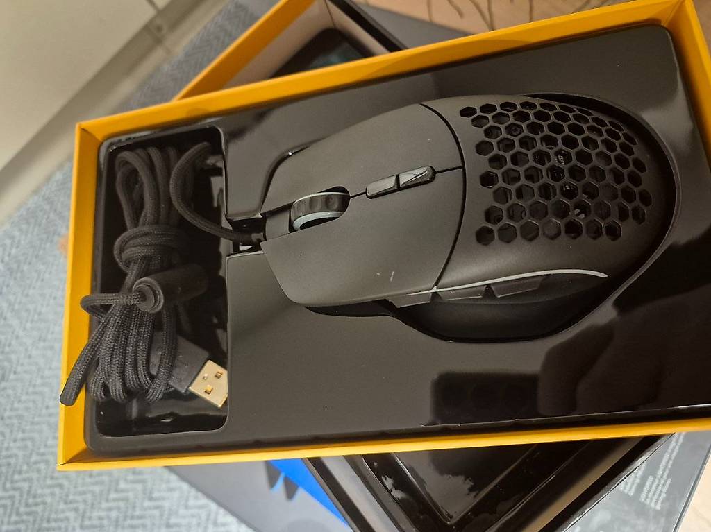 Neue RGB Gamer Maus Glorious PC Gaming Race Model I Schwarz im Kanton ...