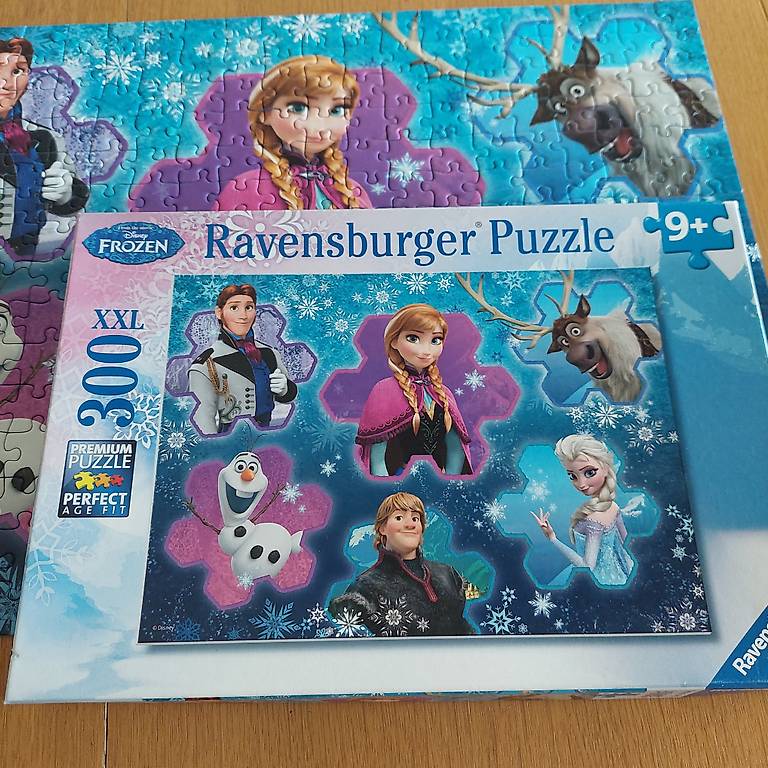 Frozen Puzzle Elsa und Anna 300Teilig im Kanton Zürich - tutti.ch