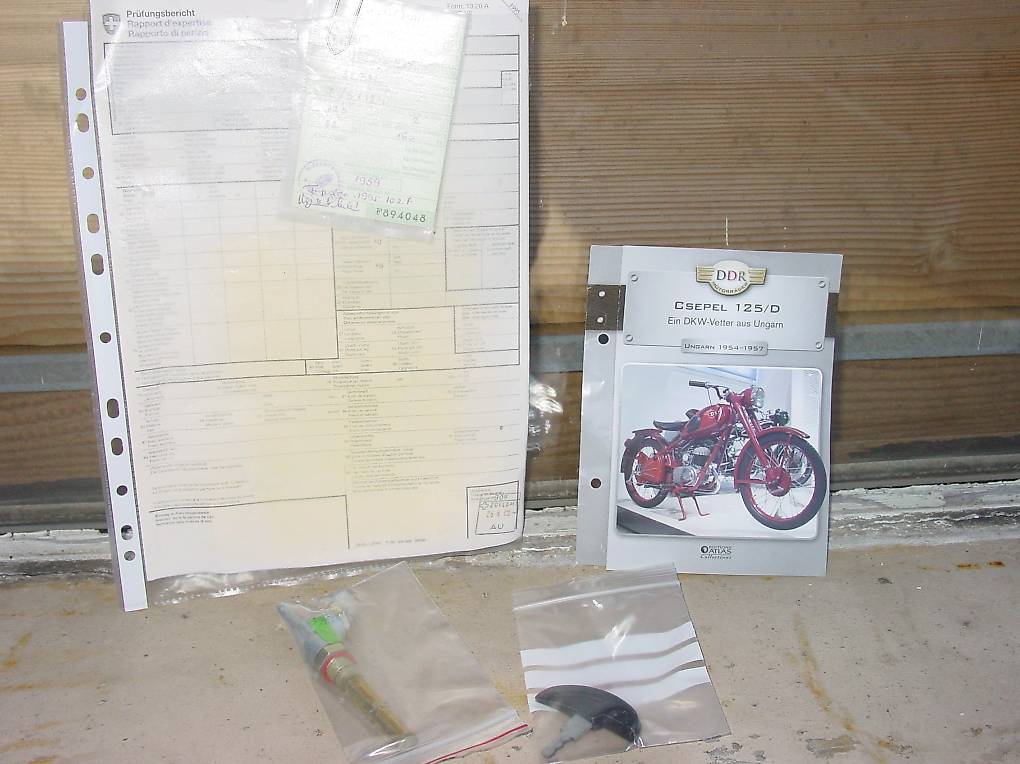 Oldtimer Motorrad 125ccm Csepel /D (DKW) Jg 1959 im Kanton Bern - tutti.ch
