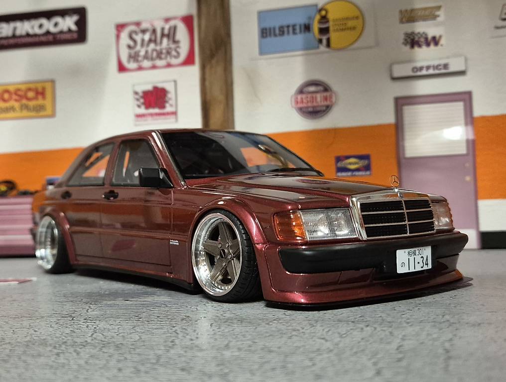 1/18 Mercedes-Benz 190E 2,5-16 RWR Umbau Tuning im Kanton Basel ...