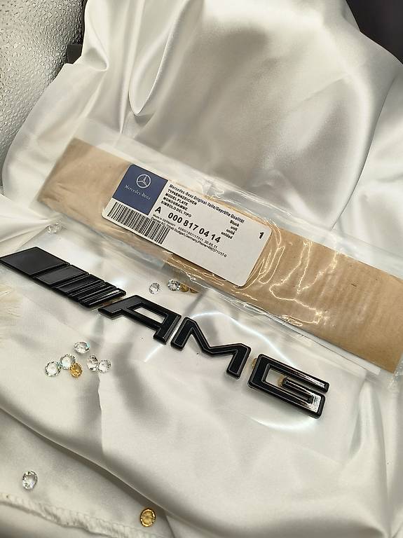 Mercedes Benz AMG Logo Original schwarz glanz im Kanton Solothurn ...