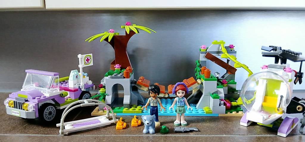 Lego Friends Rettung auf der Dschungelbrücke 41036 Canton Lucerne ...