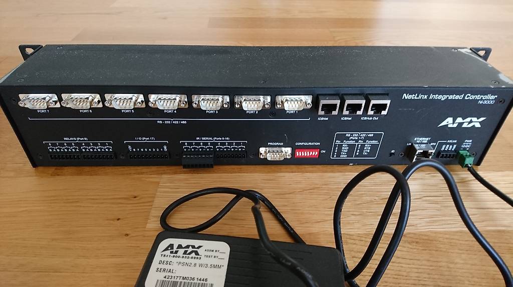 AMX NI-3000 NetLinx Integrated Controller im Kanton Appenzell ...