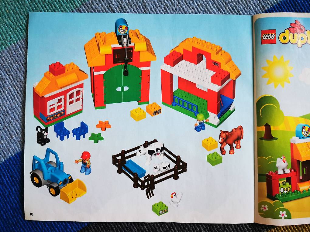 Lego Duplo Bauernhof Set 10525 inkl. Anleitung und Karton im Kanton ...