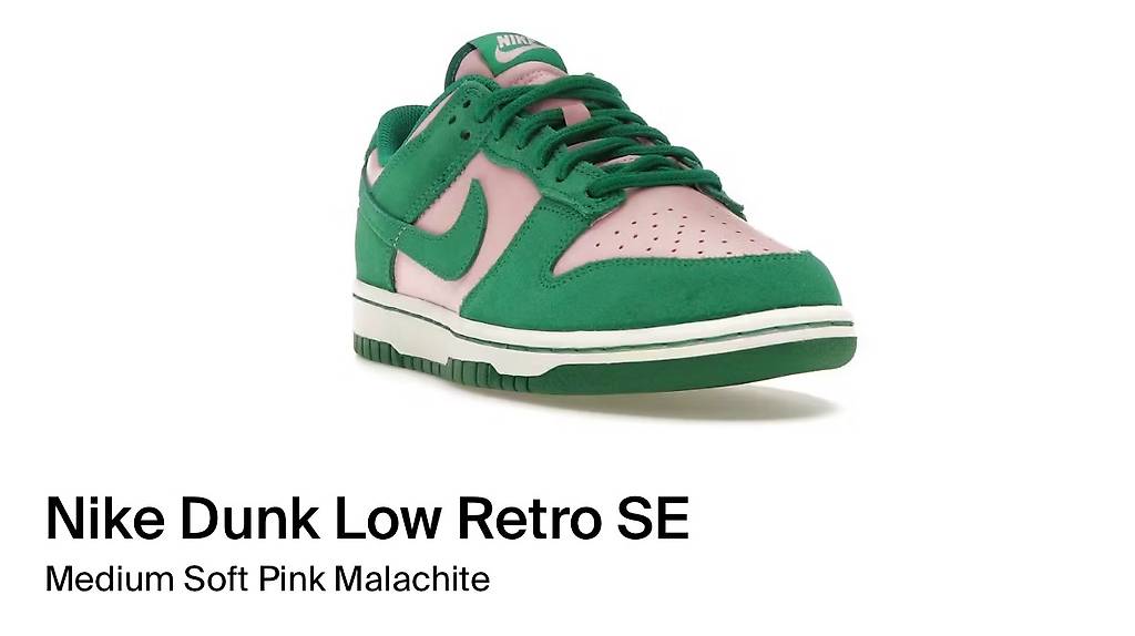 Nike Dunk Low Retro SE Medium Soft Pink Malachite (US 8) im Kanton ...