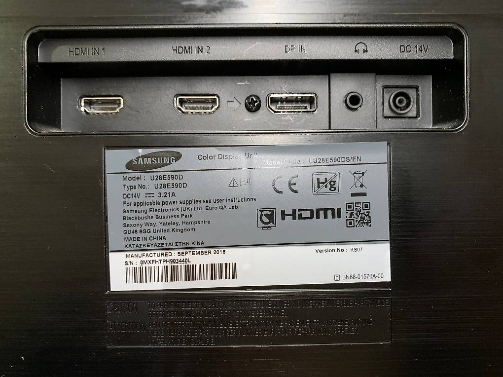 Monitor Samsung U28E590D im Kanton Bern - tutti.ch