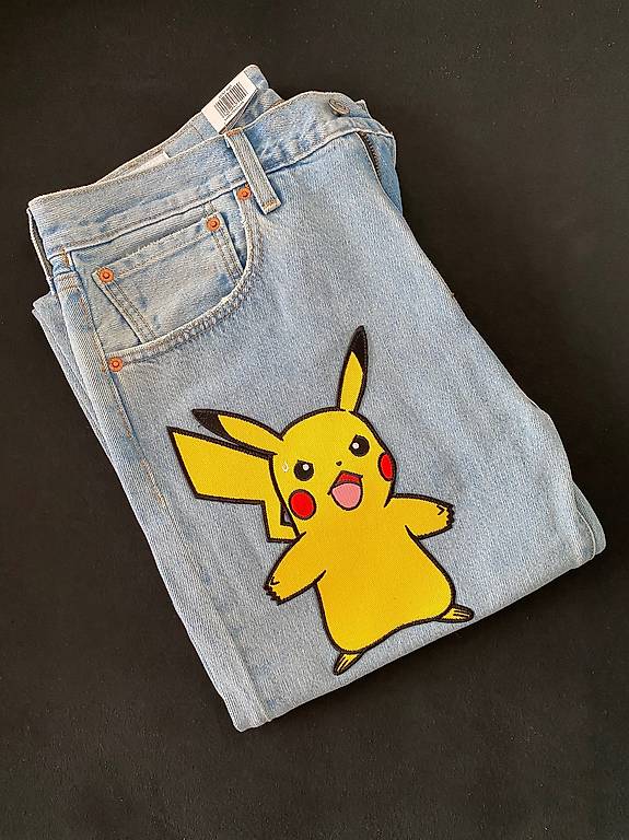 Levis Pokemon Hose - Pikachu (32x30/limitierte Edition) Canton ...
