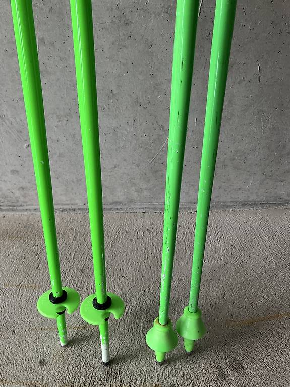 Komperdell SL und GS Ski Stöcke, Grösse 110, 115 im Kanton St. Gallen ...