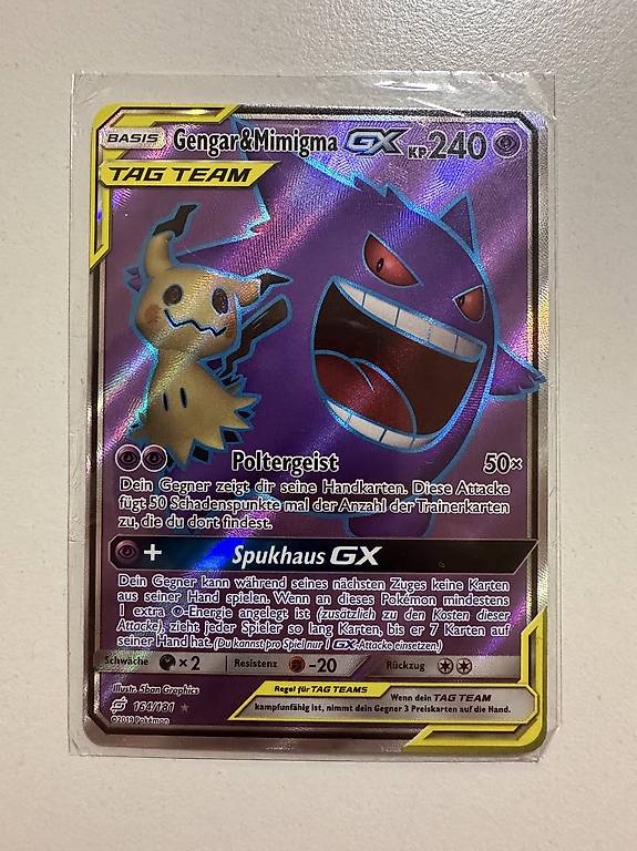Pokémon Basic Gengar&Mimikyu GX Tag Team im Kanton Luzern - tutti.ch
