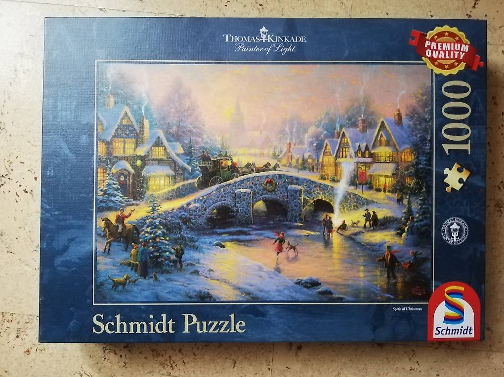 Puzzle von Thomas Kinkade, 1000 Teile im Kanton Zürich - tutti.ch