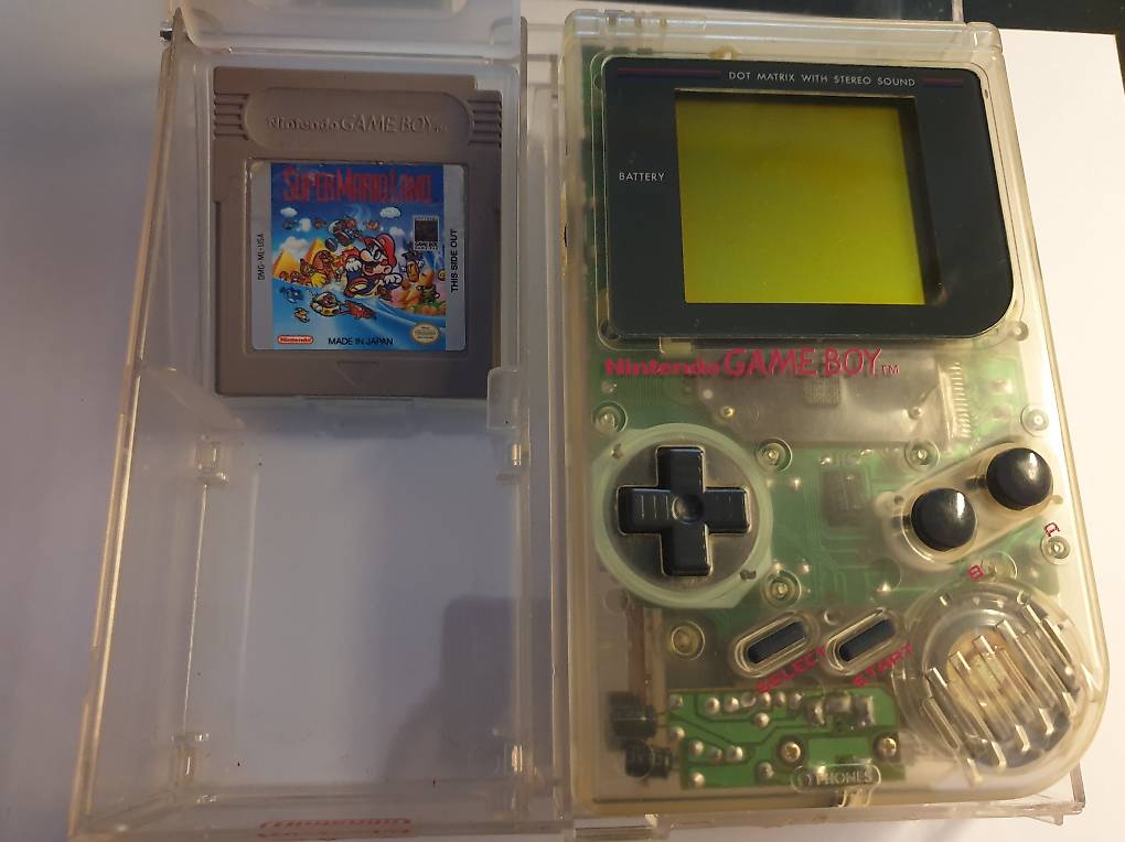 Gameboy Classic in transparent + Super Mario Land und Case im Kanton ...