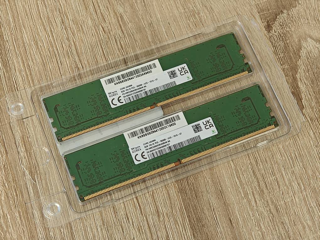 DDR5 RAM Memory 16GB 2x8 PC5-5600 SK hynix Canton Thurgovie - tutti.ch