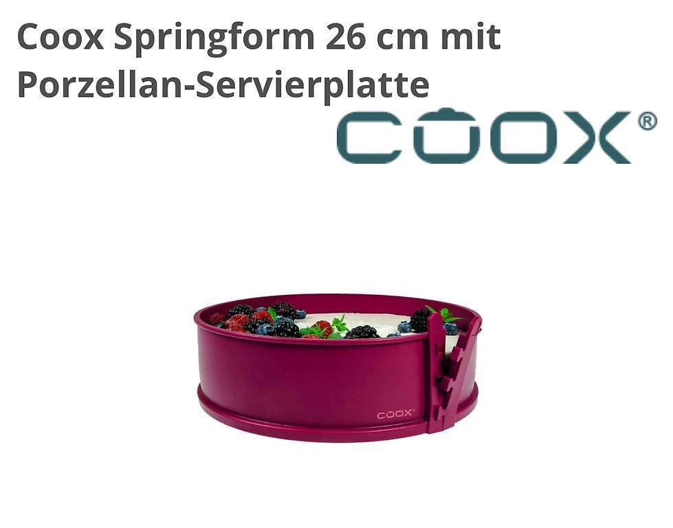 Coox Springform und Cake Form Canton Berne - tutti.ch