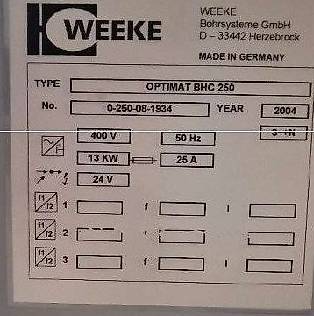 CNC Bearbeitungscenter Weeke Homag Optimat BHC 250 im Kanton Bern ...