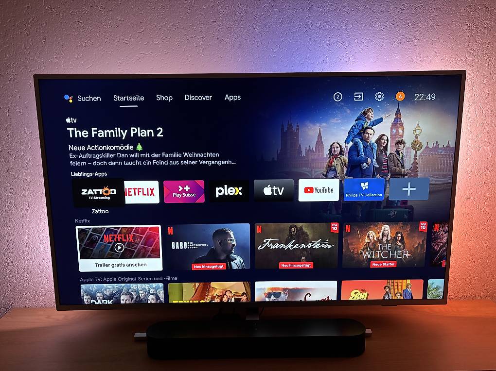 Philips 58PUS8505 Ambilight, LED TV im Kanton Solothurn - tutti.ch