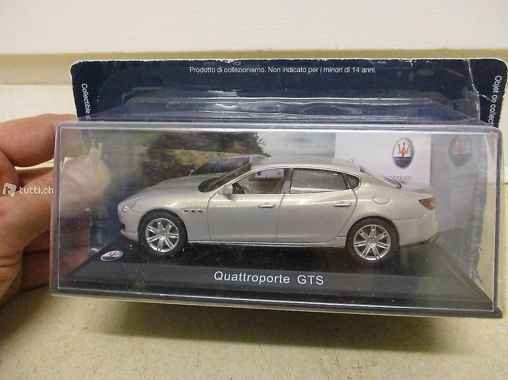 Modell-Auto Maserati Quattroporte GTS (silb) Leo Models 1:43 im Kanton ...