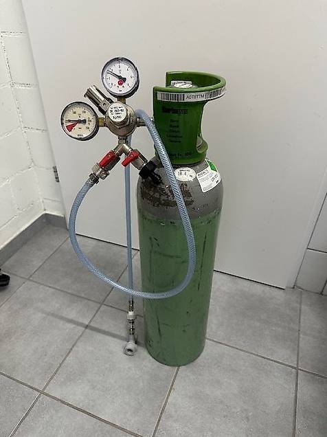 CO-2 Flasche Aligal-2 inkl. Manometer im Kanton Zürich - tutti.ch