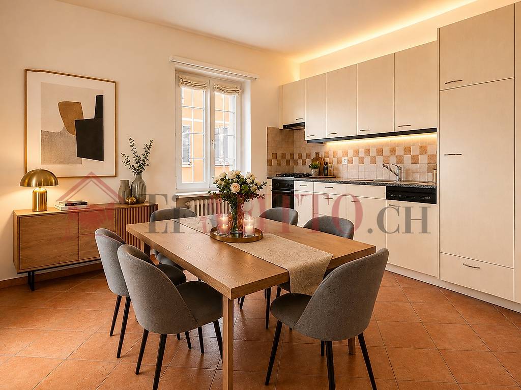 ROMANTICO 4.5 A BREGANZONA/LUGANO #17641 im Kanton Tessin mieten - tutti.ch