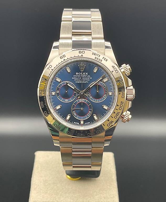 Rolex Daytona Ref. 116509 "Blue Dial" White Gold 18Kt 2022 im Kanton ...