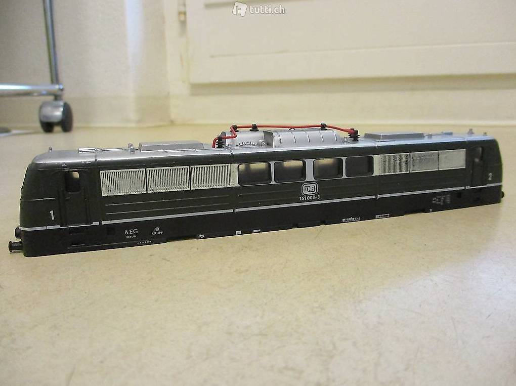 Lok-Gehäuse Chassis Lima BR 151 H0 Roco Märklin Modellbahn im Kanton ...
