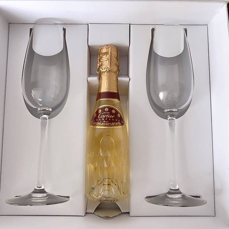 Cartier limited champagne and crystal glasses gift set im Kanton Luzern ...
