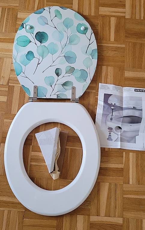 WC-Sitz WENKO Pioppo Eukalyptus Neu Canton Zurich - tutti.ch