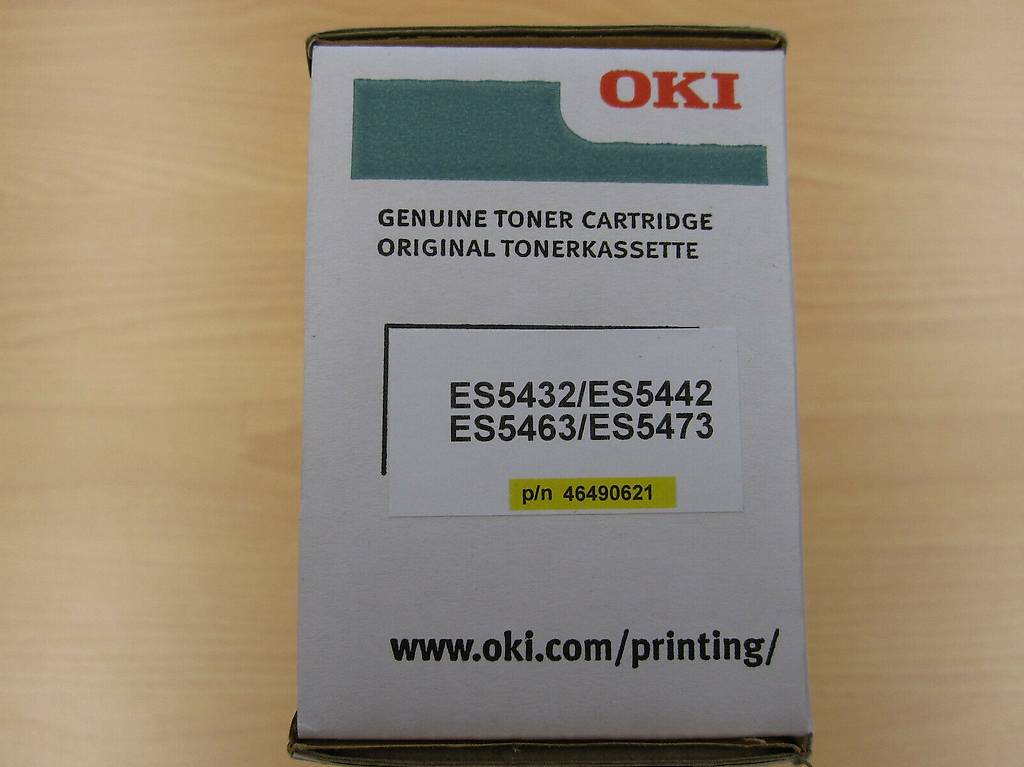 Oki ES5432, ES5442, ES5463, ES5473 yellow Toner, 46490621 im Kanton ...