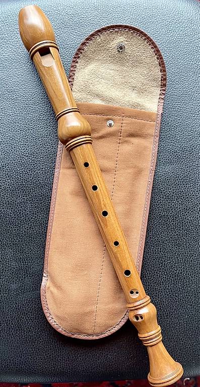 Flöte, Blockflöte Alt, barock, Huber, Kirschbaum im Kanton St. Gallen ...