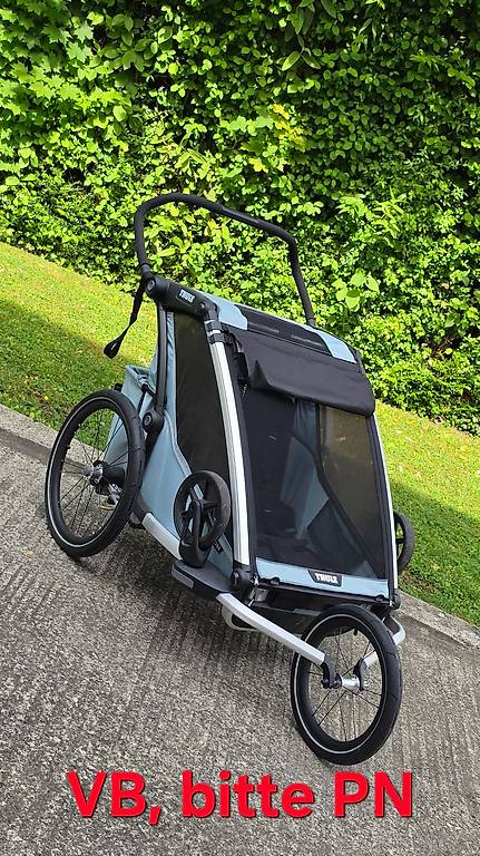 Thule Chariot Cross 2 double Veloanhänger im Kanton Zürich - tutti.ch