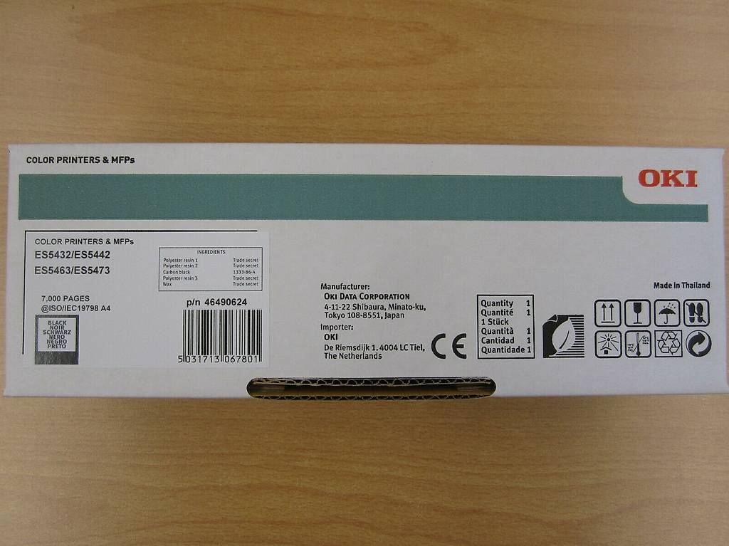 Oki ES5432, ES5442, ES5463, ES5473 black Toner, 46490624 im Kanton ...