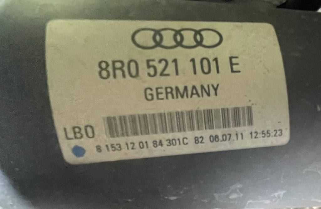 8R0521101E Kardanwelle Audi Q5 2.0TFSI 2011 im Kanton Luzern - tutti.ch